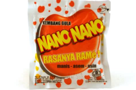 Nano Nano Candy Tangy Flavor 25g Pack Of 10 Hard