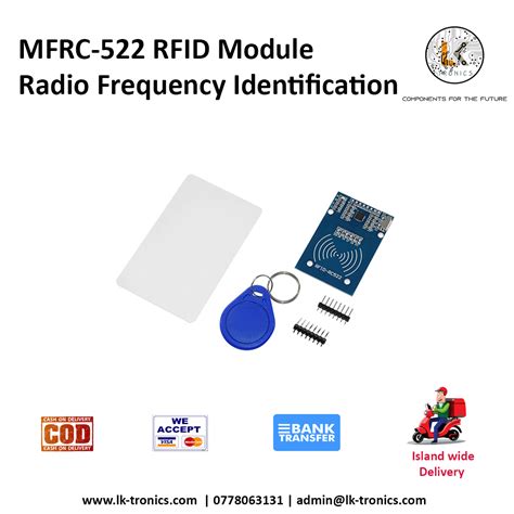MFRC RFID Module LK Tronics