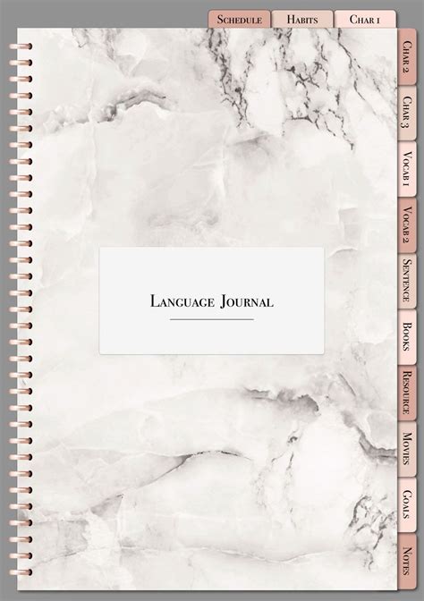 Language Learning Notebook Setup Personalized Tips