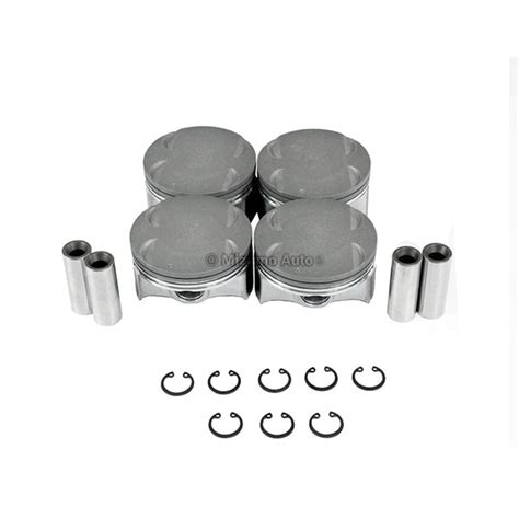 Pistons W Rings Fit Fits 11 18 Chevrolet Cruze 18l L4 Dohc 16v