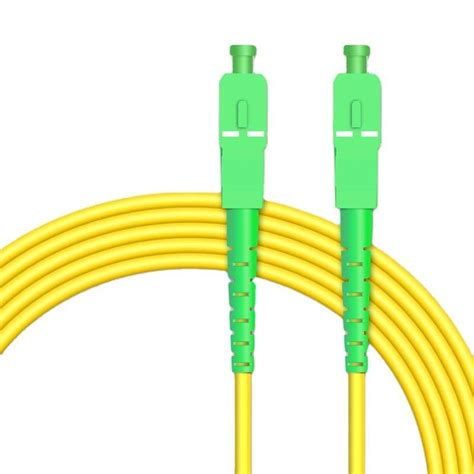 patch cord simplex sc apc to sc apc 2 meter terafib communication inc