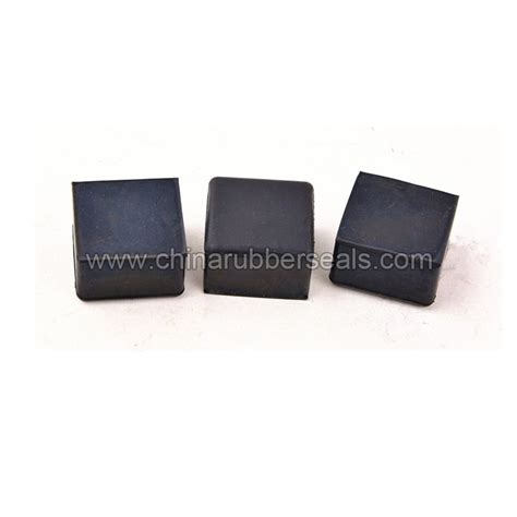 Customized Rubber Solid Square Rubber Block