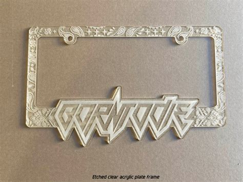 Bulk Order Custom License Plate Frames Illumaesthetic