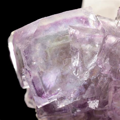 Fluorite Gemmy Phantom Crystals On Quartz Yaogangxian Mine Yizhang Co Chenzhou Hunan