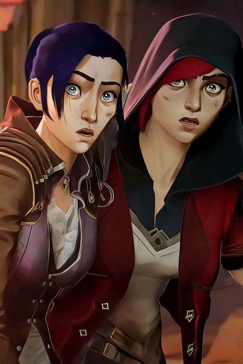 Marion Dante And Maria Vi Et Caitlyn Arcane Vi And Caitlyn League Of