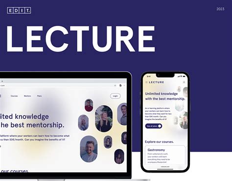 LECTURE UI UX Case Study On Behance