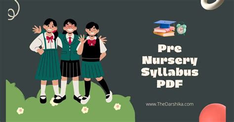 Pre Nursery Syllabus Pdf 2025