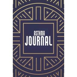Asthma Journal Symptoms Tracker With Medication Triggers Peak Flow Meter Section And Exercise