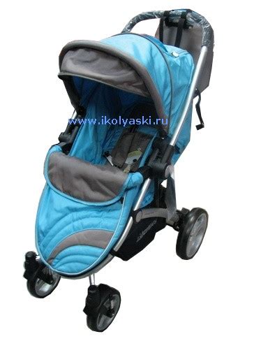 Детская прогулочная коляска с перекидной ручкой Baby Care Seville ...
