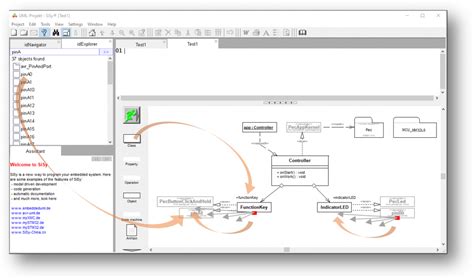 mm32 button und led [embedded uml embdedded low code]