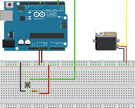 Arduino Brasil Servo Motor Sg90 Acionado Por Um Botão No Arduino Uno
