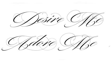 Cursive Fonts For Tattoos Dream Life Coding Calligraphy In 2025 Tattoo Fonts Tattoo Fonts