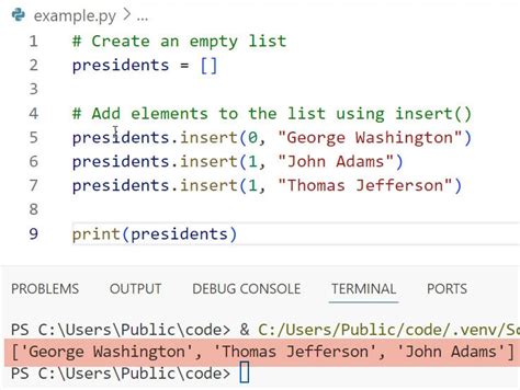 How To Add Elements To An Empty List In Python