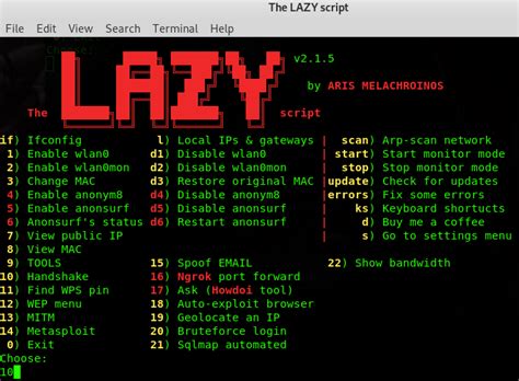 使用lazy Script傻瓜式破解wifi Wpawpa2 软件日常