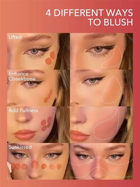 Blush Styles Makeup Tips Simple Makeup Makeup Tutorial