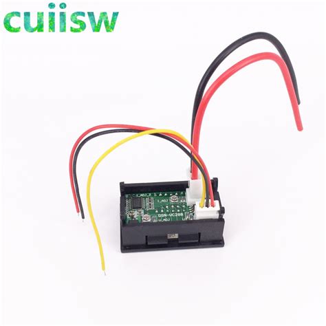 For 0 100v50a Red Blue Digital Voltmeter Ammeter Vicedeal