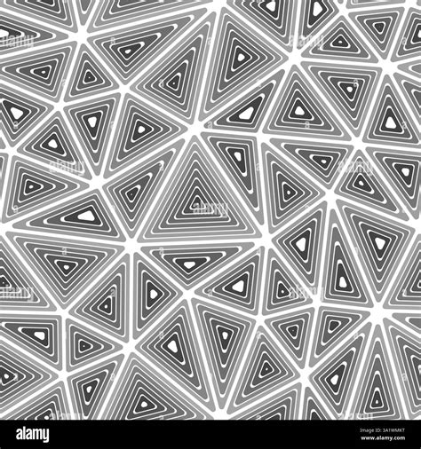 Abstract Vector Background Large Shape Size Multiple Repeated Inner Triangles Single Color