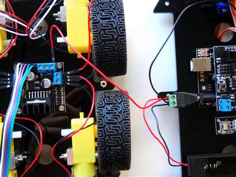 Mitov Software Assembling Elegoo Smart Robot Car Kit Step 5 Connecting It All Together