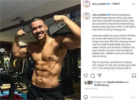 Chico Jericho Bagikan Pengalaman Masuk Hcu Dan Sempat Kritis Suhu Badan Tinggi Capai 39 9