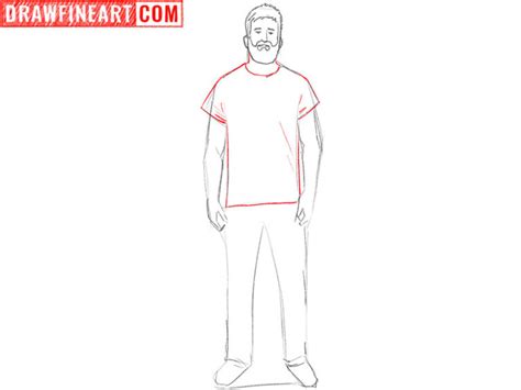 How To Draw A Man Draw Fine Art