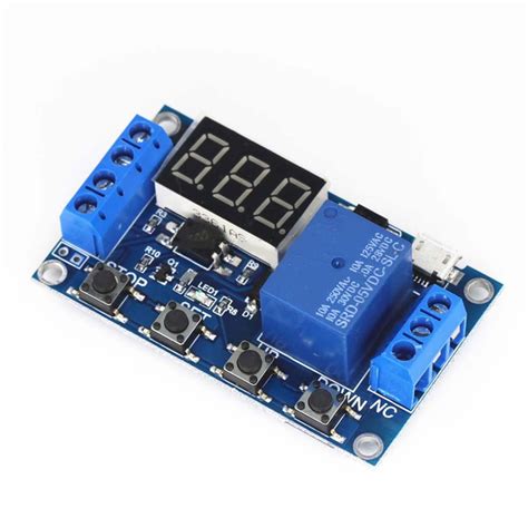 Goodhd Relay Module Delay Power Off Trigger Delay Cycle Timing Circuit Switch