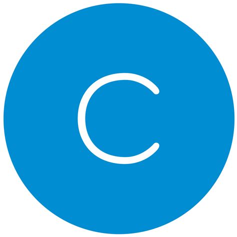 C Key Keyboard Letter Round Icon Download On Iconfinder