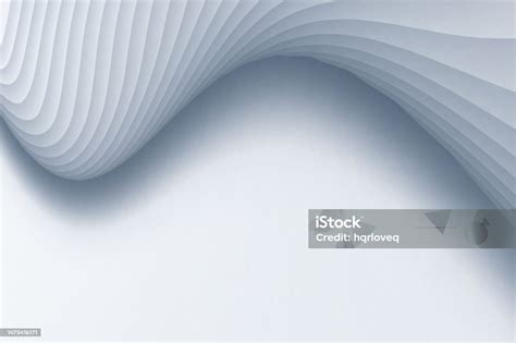 은회색 물결선 질감 질감 배경 3d 렌더링 0명에 대한 스톡 벡터 아트 및 기타 이미지 0명 3차원 형태 개념 Istock