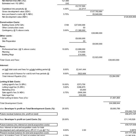 Example 1 A Basic Residual Download Table