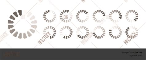 Circular Loading Vector And Photo Free Trial Bigstock