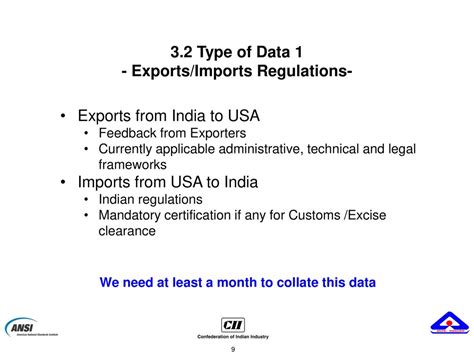 Indo US Dialog On Water Equipment Chemicals Standards Ppt Download