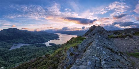 무료 이미지 경치 나무 자연 록 수평선 황야 구름 하늘 해돋이 아침 언덕 호수 새벽 산맥 낭떠러지 저녁 협만 고지 지역 국립 공원