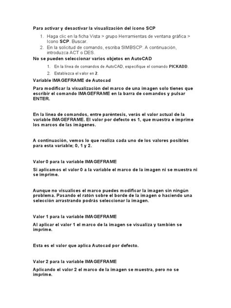 Autocad Atajos Pdf