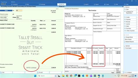 Amazing Alternate Unit Quantity Total Tdl Code Learnwell