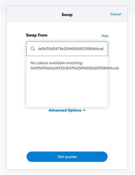 swaps token ticker overflow issue · issue 9638 · metamask metamask