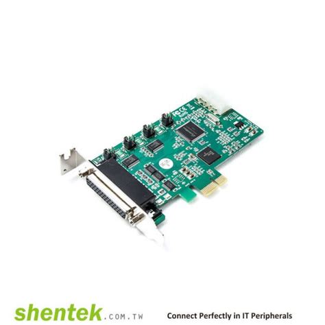Serial RS232 Parallel PCI Express PCIe Card Industrial