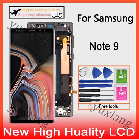 Original AMOLED Samsung Galaxy Note 9 LCD Display Touch Screen With Frame Replacement Shopee