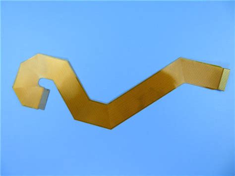 Layer Flexible Printed Circuit FPC Built On Polyimide With Stiffener For Door Access System