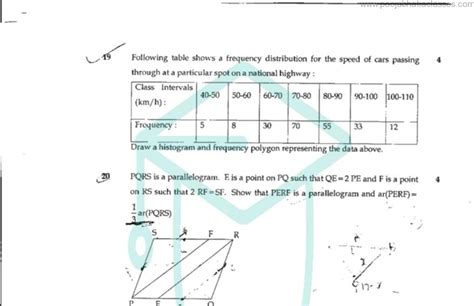 Class 9th Maths Sa2 2017 Question Paper Pooja Bhatia Classes Hari Nagar
