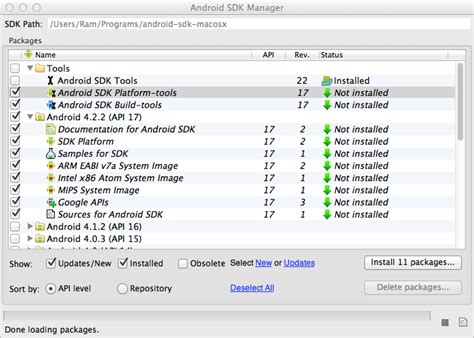 Installing And Configuring Android SDK Outside IDE Ram S Blog