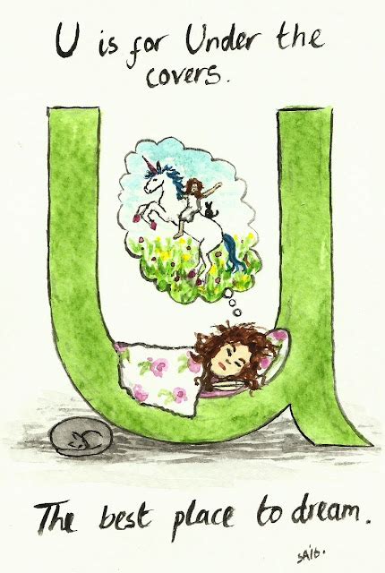 Random Thoughts Of A Bored Artist 2 0 Day 351 U Is For Under The Covers