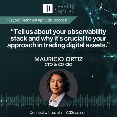 Mauricio Ortiz On Level Iii Capitals Observability Stack Level Iii Capital Posted On The