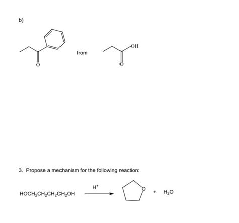 solved 1 predict products 2 propose synthesis of the