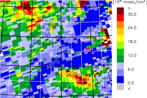 Figure 1 From An Improved Tropospheric No 2 Retrieval For Satellite Observations In The Vicinity