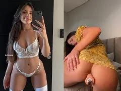 Nutrition Student From PUC SP Caught On The Net Dancing Naked And Masturbating Her Ass Carioca