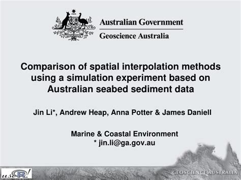 Ppt Comparison Of Spatial Interpolation Methods Using A Simulation