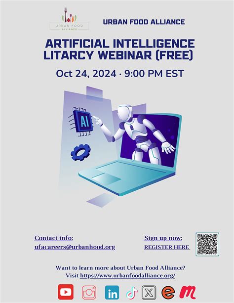 AI Literacy: Demystifying Artificial Intelligence | Urban Food Alliance