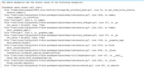 Database Error When Trying To Write To The Database · Issue 1161