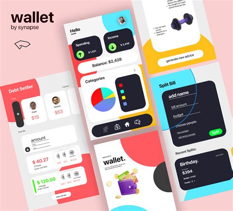 Wallet App Ui Design By Mubashir™ On Dribbble