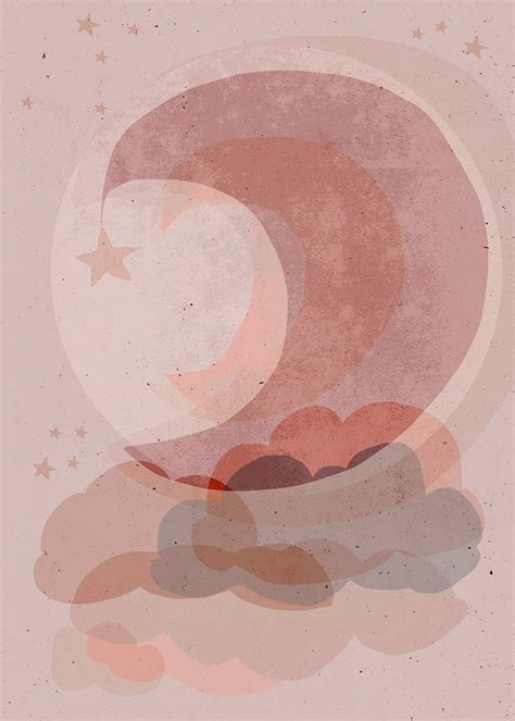 Poster Gentle Moon Rosa Barnrum Homeroom