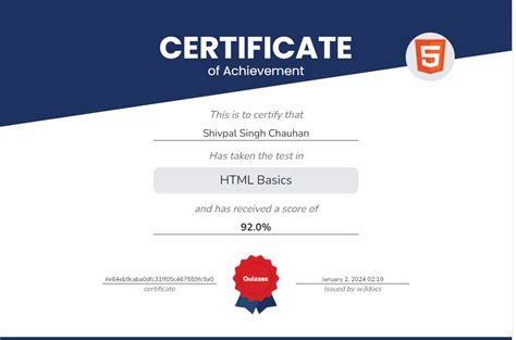 Shivpalsingh Chauhan On Linkedin Certificationachievement Frontend